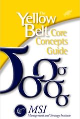 Six Sigma Yellow Belt Book | Core Concept Guide