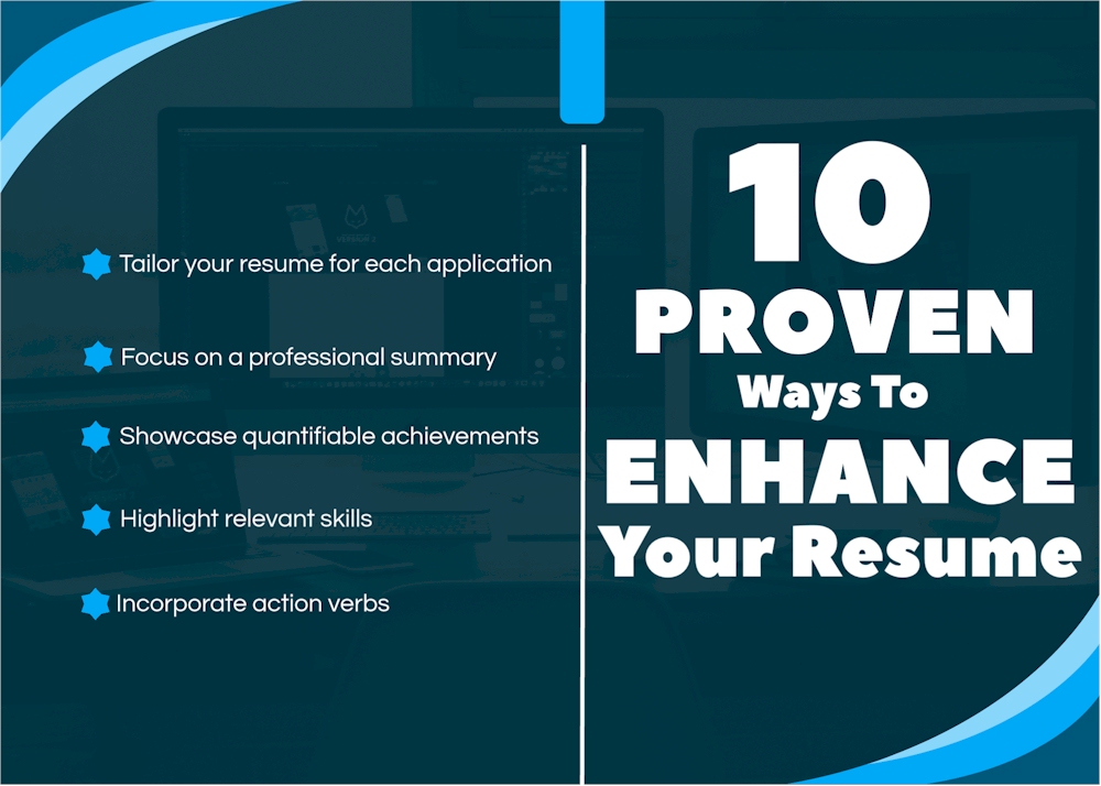 10 Proven Ways to Enhance Your Resume | MSIcertified
