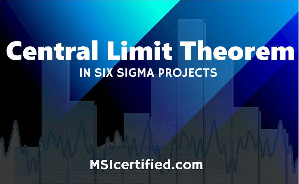 Central Limit Theorem in Six Sigma Projects