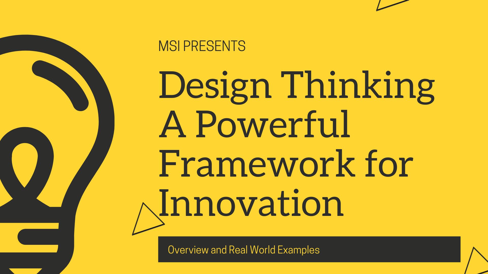 Design Thinking: A Powerful Framework for Innovation
